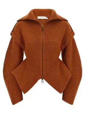 Zimmermann Valiant' Cardigan - Orange