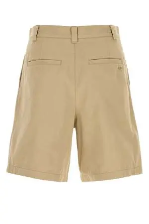 A.p.c. Beige Cotton Bermuda Shorts