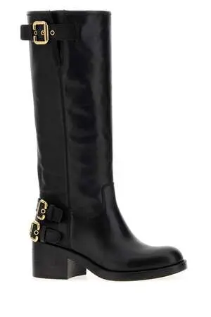 Chloé Leather Dakota Boots