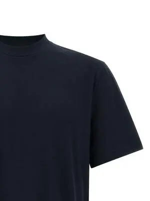 Brioni Logo Embroidery T-shirt - Blue