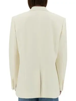 Stella McCartney Cropped Blazer - White