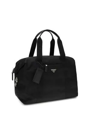Prada Travel Bag In Re-nylon And Saffiano