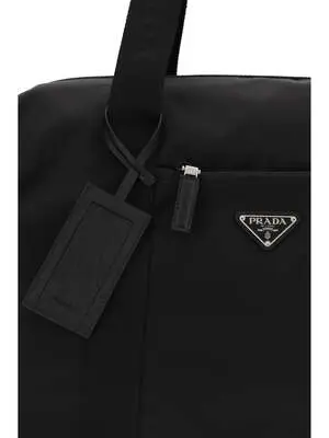 Prada Re-nylon And Saffiano Travel Bag