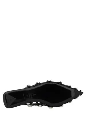 Attico Dancer Grid Shoes - Black