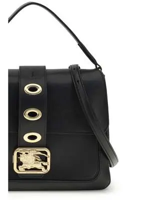 Burberry Small Rider Handbag - Black