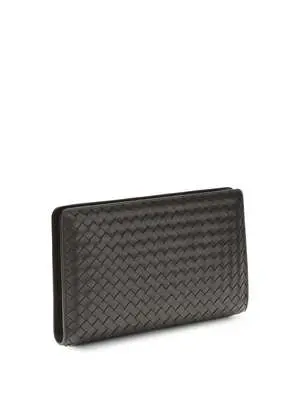 Bottega Veneta Agenda Clutch - Brown