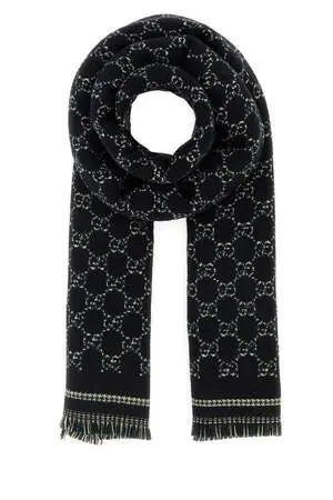 Gucci Gg Jacquard Scarf - Multicolor