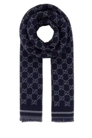 Gucci Gg Jacquard Scarf - Multicolor
