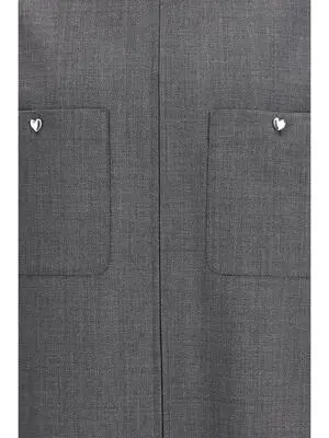 Valentino Garavani Mouliné Wool Shirt Jacket