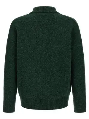 AMI Paris De Coeur' Polo Shirt - Green