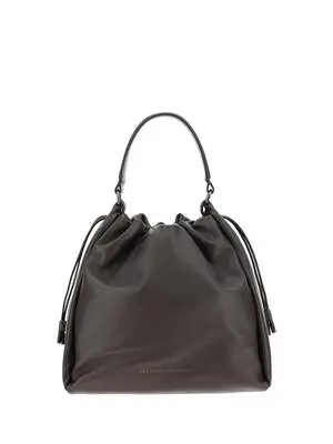 Brunello Cucinelli Leather Shoulder Bag - Brown