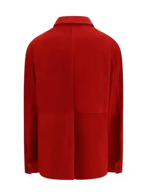 TOTEME Suede Shirt Jacket