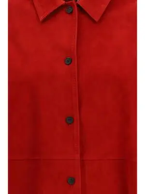TOTEME Suede Shirt Jacket