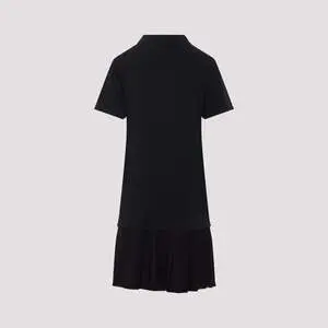 Balenciaga Layered Polo Mini Dress - Black