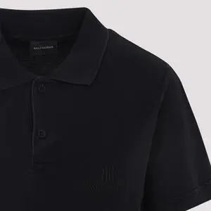 Balenciaga Layered Polo Mini Dress - Black