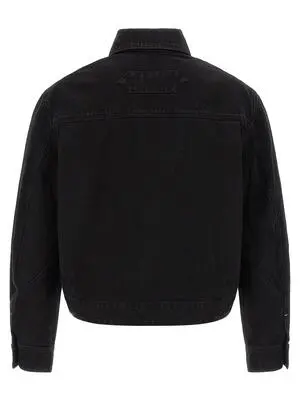 Jacquemus La Veste De-nîmes Canevas Jacket - Black
