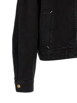 Jacquemus La Veste De-nîmes Canevas Jacket - Black