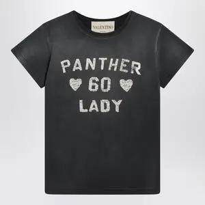 Valentino Garavani Panther Lady T-shirt - Black