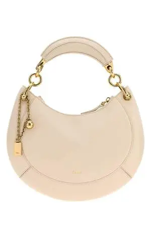 Chloé Sand Leather Banana Handbag - Brown