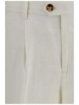 Brunello Cucinelli Linen Tailored Pants
