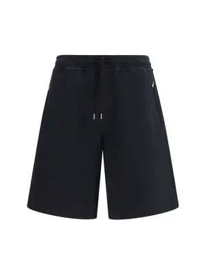 Brunello Cucinelli Cotton Jogging Shorts - Black