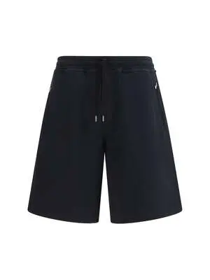 Brunello Cucinelli Cotton Jogging Shorts - Black