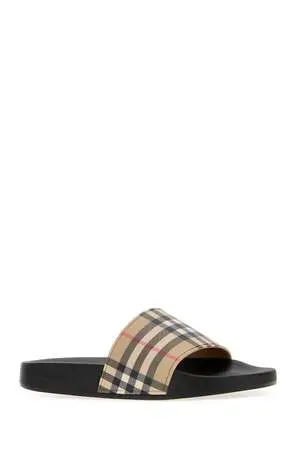 Burberry Printed Rubber Slippers