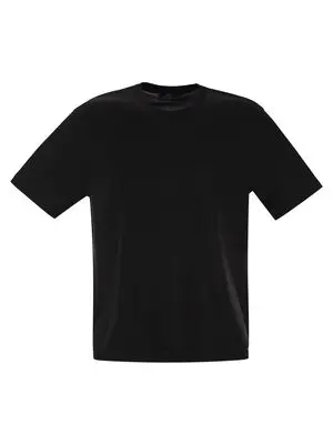 Herno Cotton Jersey T-shirt - Black