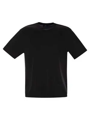 Herno Cotton Jersey T-shirt - Black