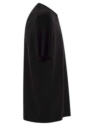 Herno Cotton Jersey T-shirt - Black