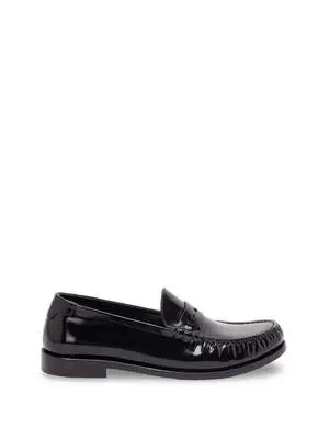 Saint Laurent Calf Leather Loafers - Multicolor