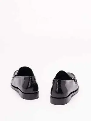 Saint Laurent Calf Leather Loafers - Multicolor