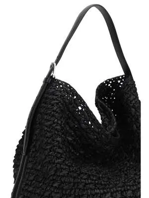 TOTEME Paper Raffia Tote Shoulder Bag