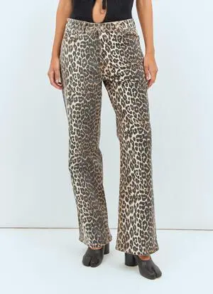 GANNI Izey Pants - Brown