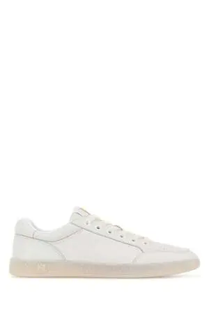 Amiri Leather Blvd Sneakers - White
