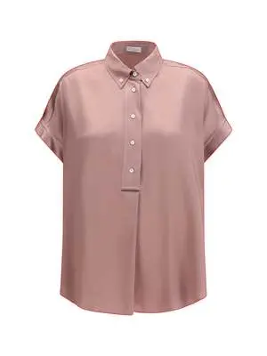 Brunello Cucinelli Silk Shirt - Pink
