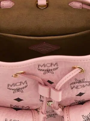 Mcm Aren Mini Backpack - Pink
