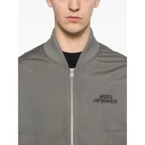 Axel Arigato Bomber Jacket - Gray
