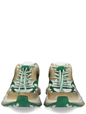 Gucci Suede Sneakers - White
