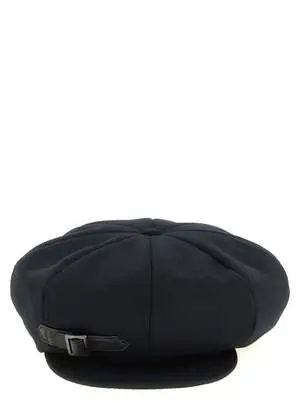 Yohji Yamamoto 8-panel Casquette Hat - Black