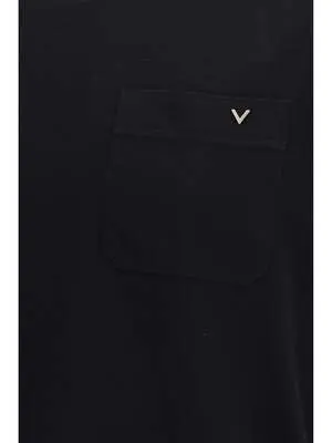 Valentino Garavani Cotton T-shirt With Vgold