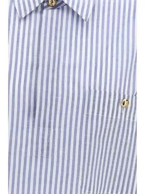 Valentino Garavani Short-sleeve Shirt With Logo Buttons