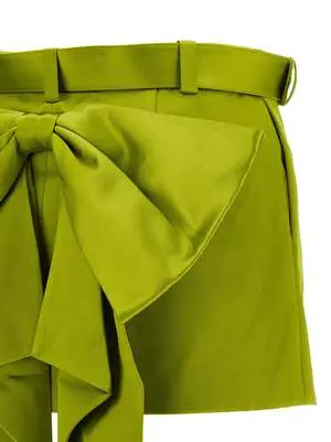 SELF-PORTRAIT Maxi Bow Skirt