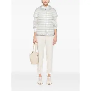Herno Grey Jackets Puffer Jackets