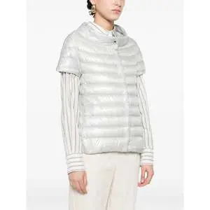 Herno Grey Jackets Puffer Jackets
