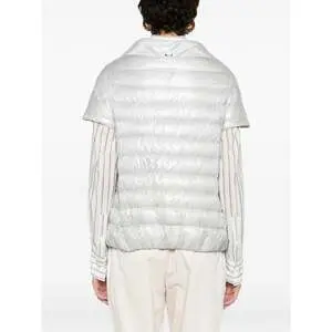 Herno Grey Jackets Puffer Jackets