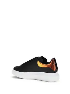 Alexander McQueen Leather Sneakers - Black