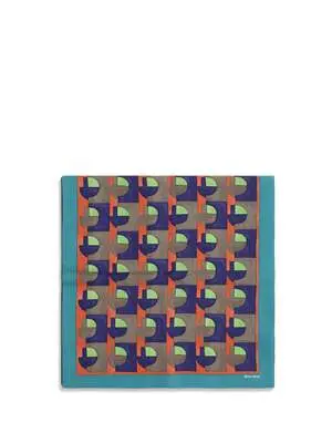 Miu Miu Geometric Print Scarf - Multicolor