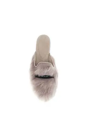 Dolce & Gabbana Sheepskin Mules