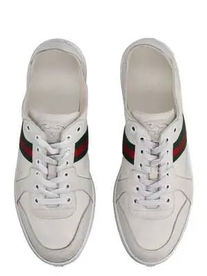 Gucci Stretch Leather Effect Sneaker